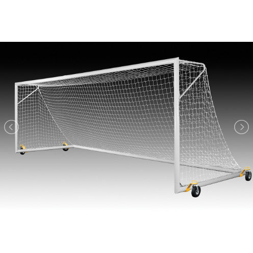 Kwik Goal 2B3006SW Deluxe European Club Soccer Goal with Swivel Wheels ...
