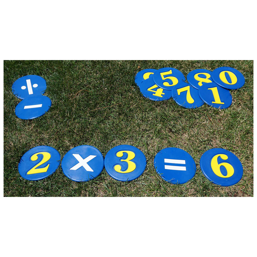 Poly Numbers With Math Signs – Morley Athletic Supply Co Inc
