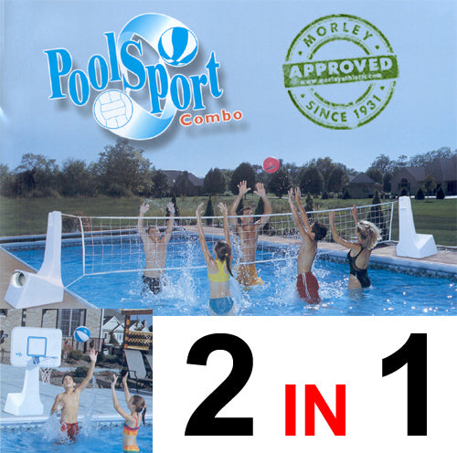 POOL SPORT VOLLEYBALL AND BASKETBALL COMBO – Morley Athletic Supply Co Inc