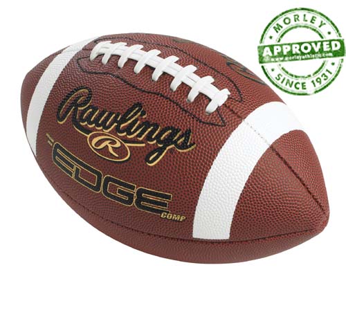 Rawlings Edge Composite Leather Official Size Football – Morley ...