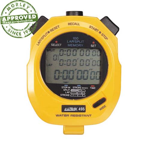 Ultrak 495 100 Lap Memory Stopwatch – Morley Athletic Supply Co Inc